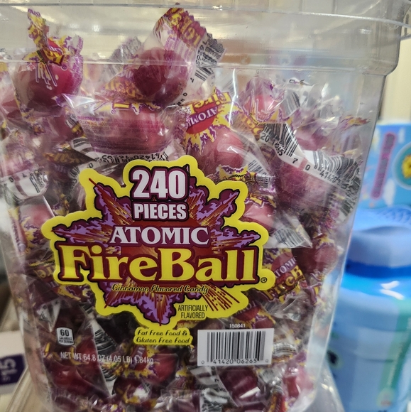 Atomic Fireball | Party Supplies | Atomic Fireball Cinnamon Candy 24 ...